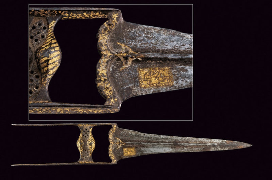 Decorated 18th Century Katar Dagger India - Etsy