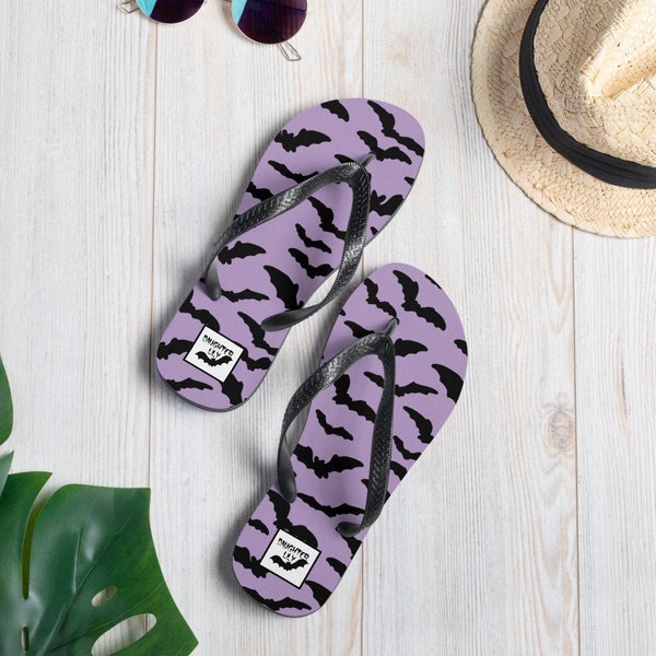 Halloween Flip Flops - Etsy