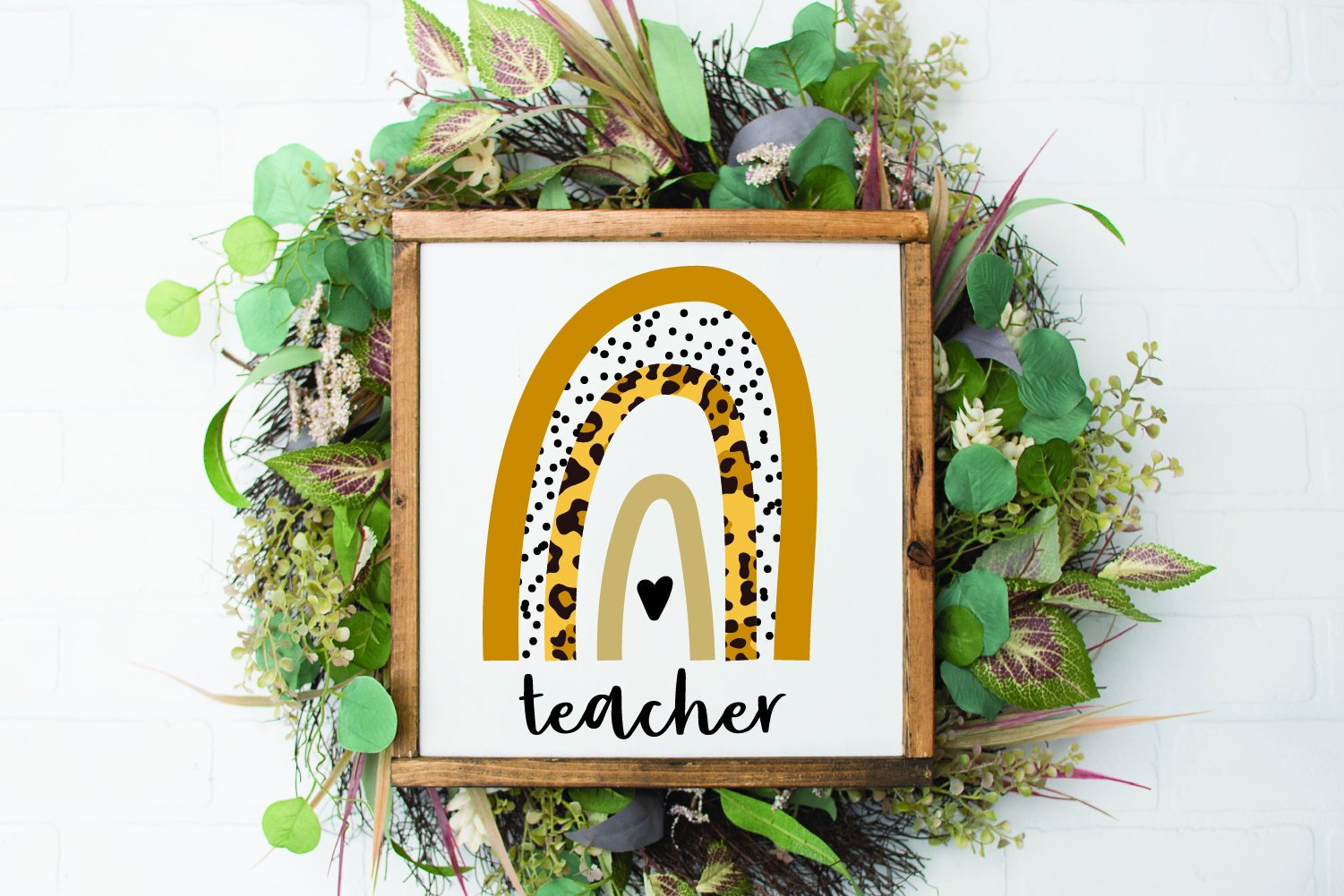 Teacher Boho Rainbow Svg Teacher Designs Svg Png Dxf Eps - Etsy