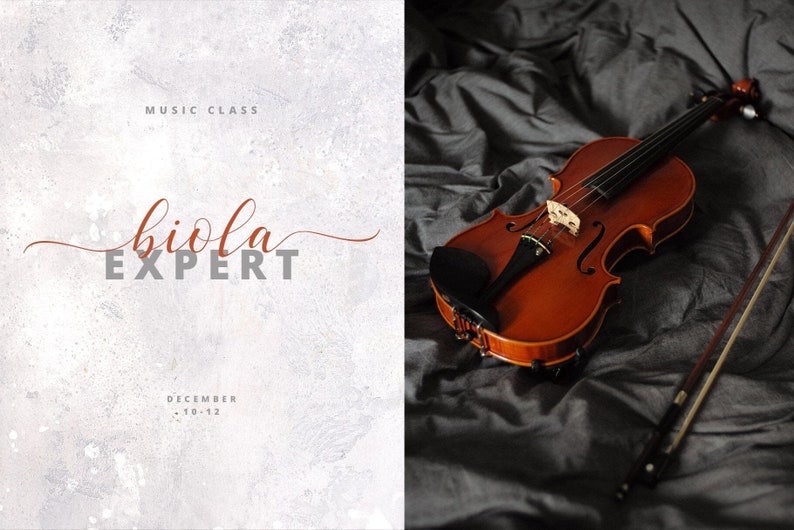 Miranda Script Calligraphy Font - Etsy