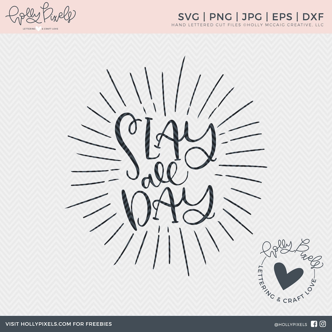 Slay All Day SVG Girl Boss SVG Girl SVG so Fontsy - Etsy