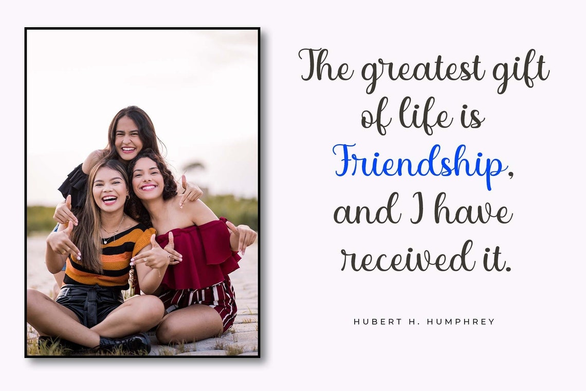 Friendship | Handwritten Font - Etsy