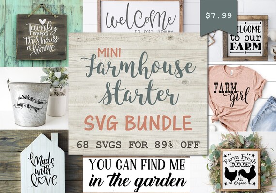 Mini Farmhouse Bundle - Etsy