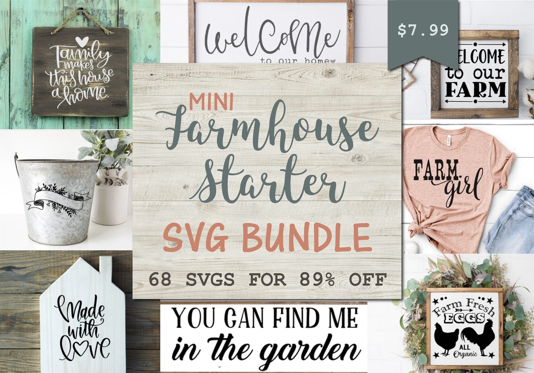 Mini Farmhouse Bundle - Etsy