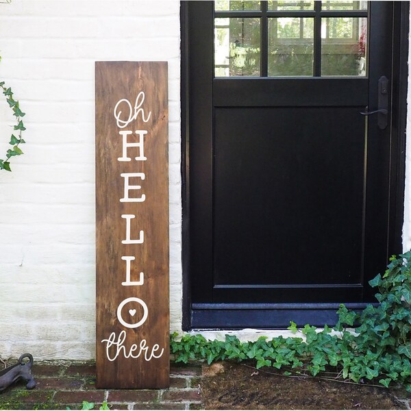 Oh Hello Sign - Etsy