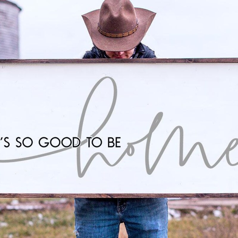 Its so Good to Be Home Sign - Etsy