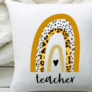 Teacher Boho Rainbow Svg Teacher Designs Svg Png Dxf Eps | Etsy