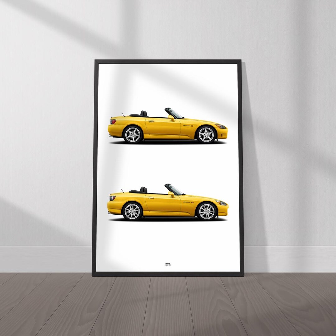 Honda S2000 Evolution Generations Poster - Etsy