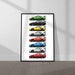 MINI Cooper Poster Evolution Generations - Etsy