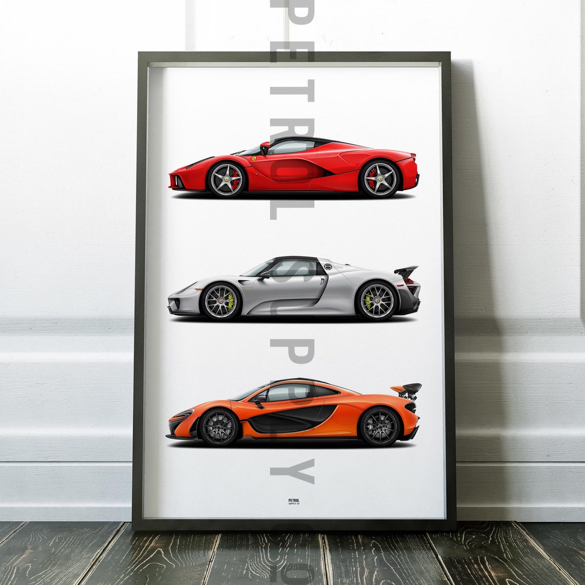 Hypercar Holy Trinity Poster | Etsy