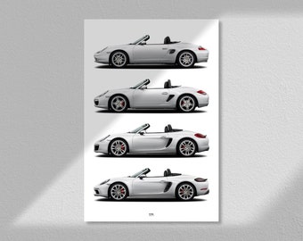 Porsche Boxster - Etsy