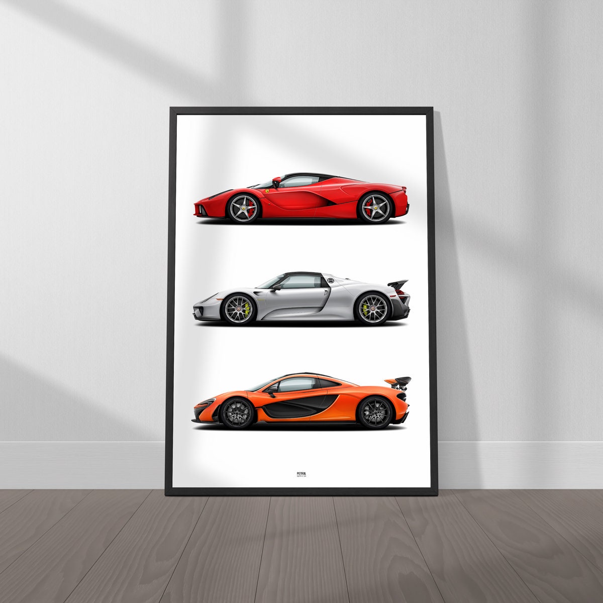 Hypercar Holy Trinity Poster - Etsy