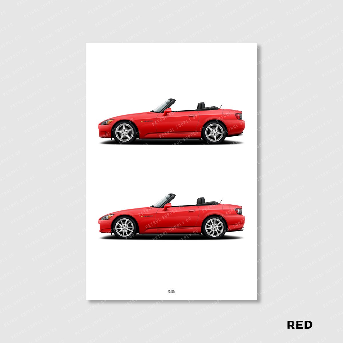 Honda S2000 Poster Evolution Generations - Etsy