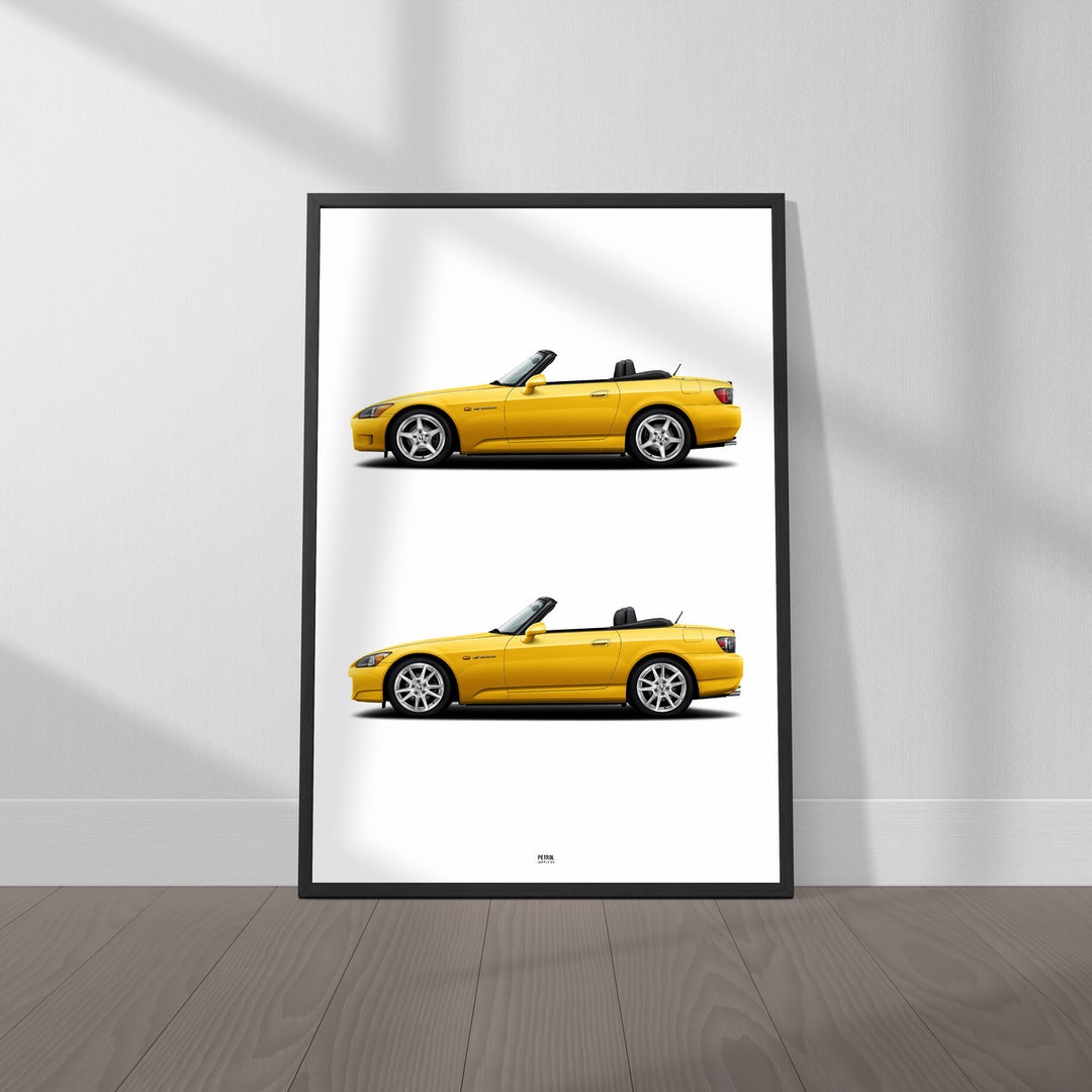 Honda S2000 Poster Evolution Generations - Etsy