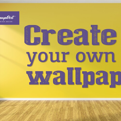 Custom Wallpaper Custom Wall Mural Customized Wallpaper - Etsy