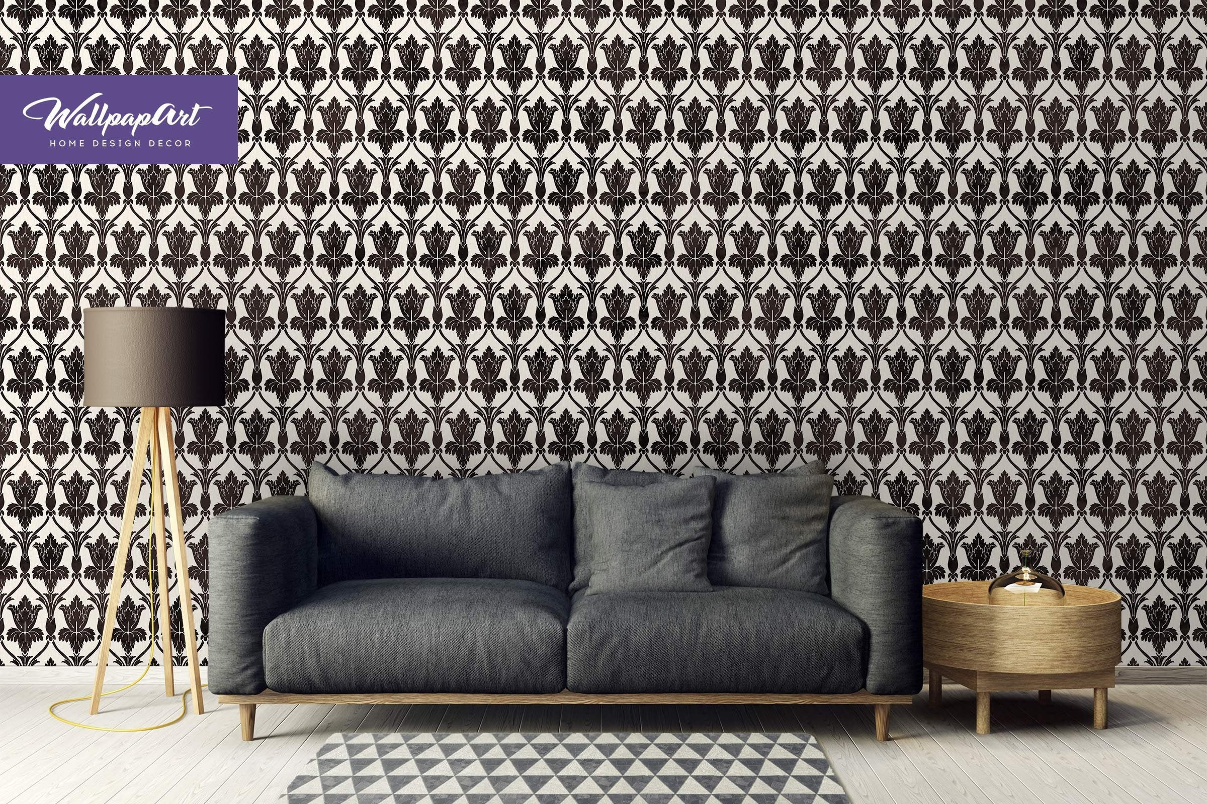 London Sherlock Wallpaper - Classic Pattern Peel & Stick Wall Panel or ...