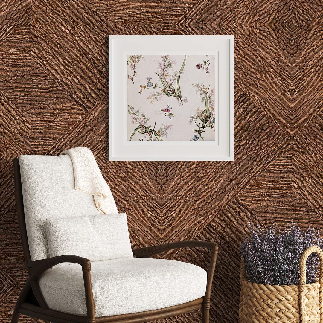 Rustic Wood Bark Wallpaper: Nature-inspired Wall Mural for Home Decor ...