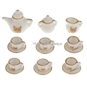 Miniature Tea Set - Etsy
