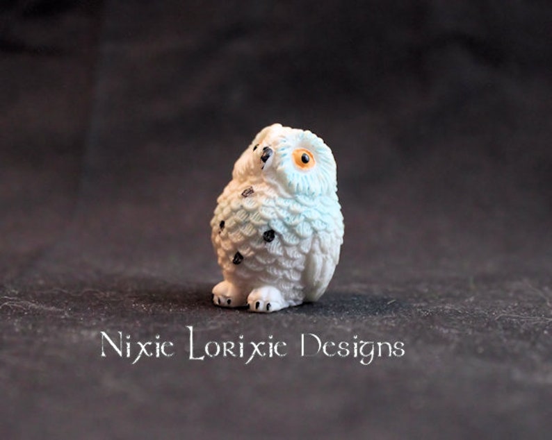 Fairy Garden or Terrium Mini Owl | Etsy