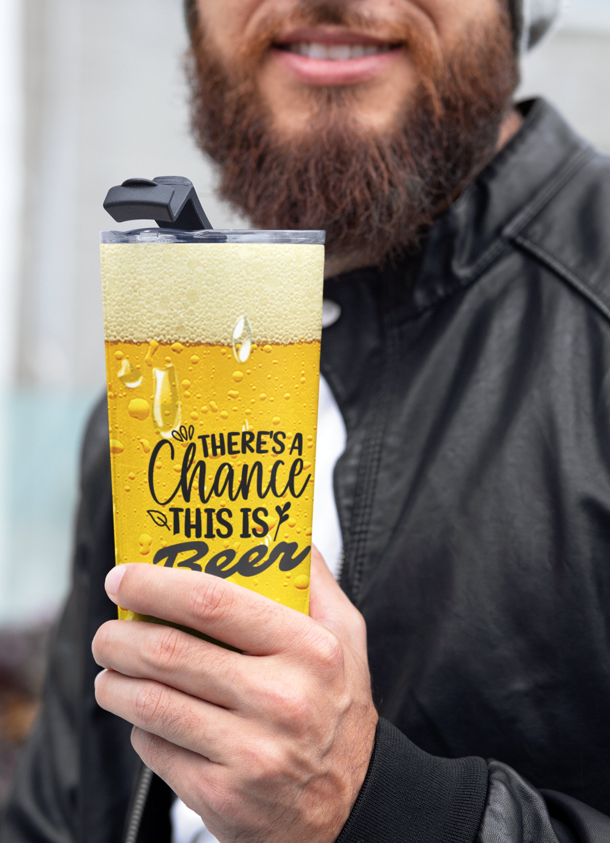 This is Beer Tumbler Wrap for Men Beer Sublimation Design for - Etsy