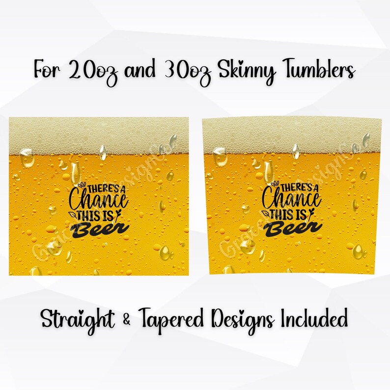 40 Funny Beer Tumbler Wrap for Men, Beer Sublimation Design for ...