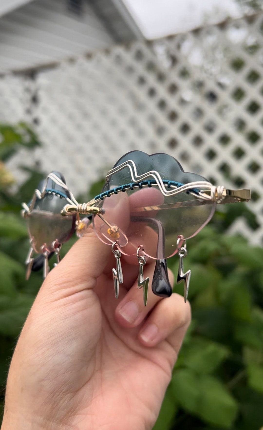 Wire Wrapped Cloud Sunglasses > Wire Wrapped Sunglasses > Sunglasses ...