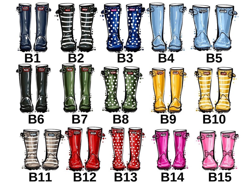 Personalised Family Wellies Print Family Welly Print New - Etsy UK