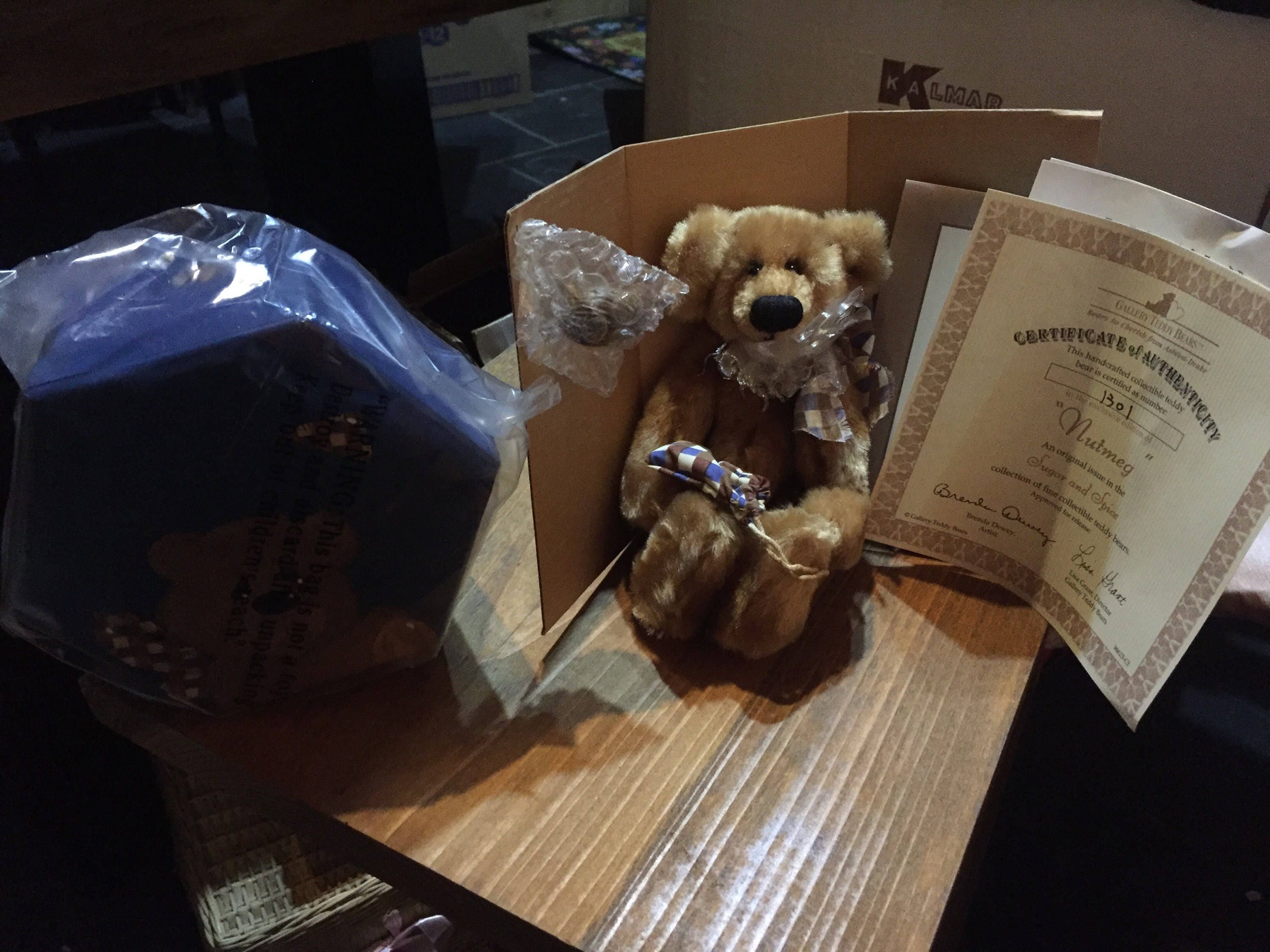 Ashton Drake Gallery Teddy Bears | Etsy