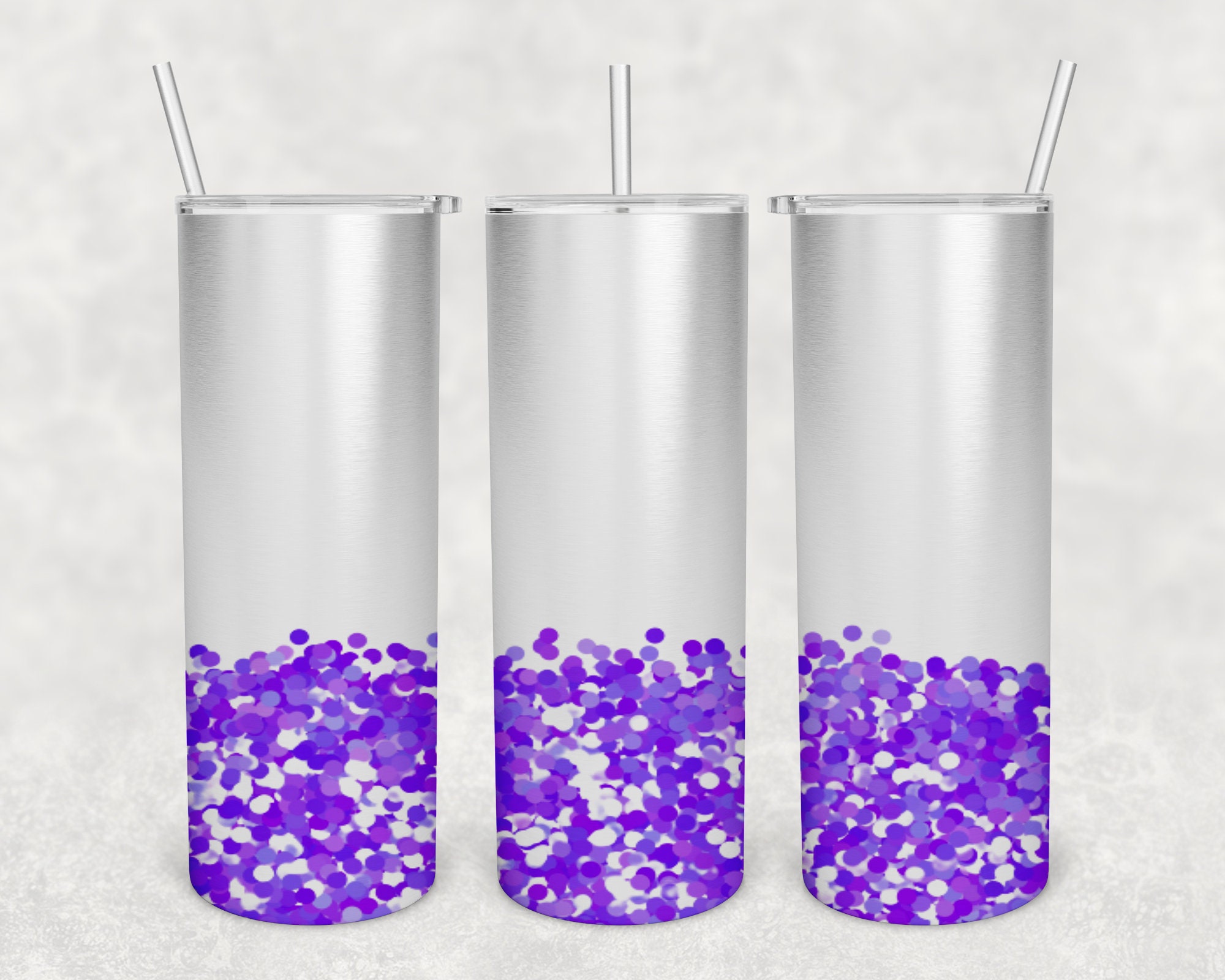 Purple Sublimation Tumbler Border, Sublimation Tumbler Border, DIY ...