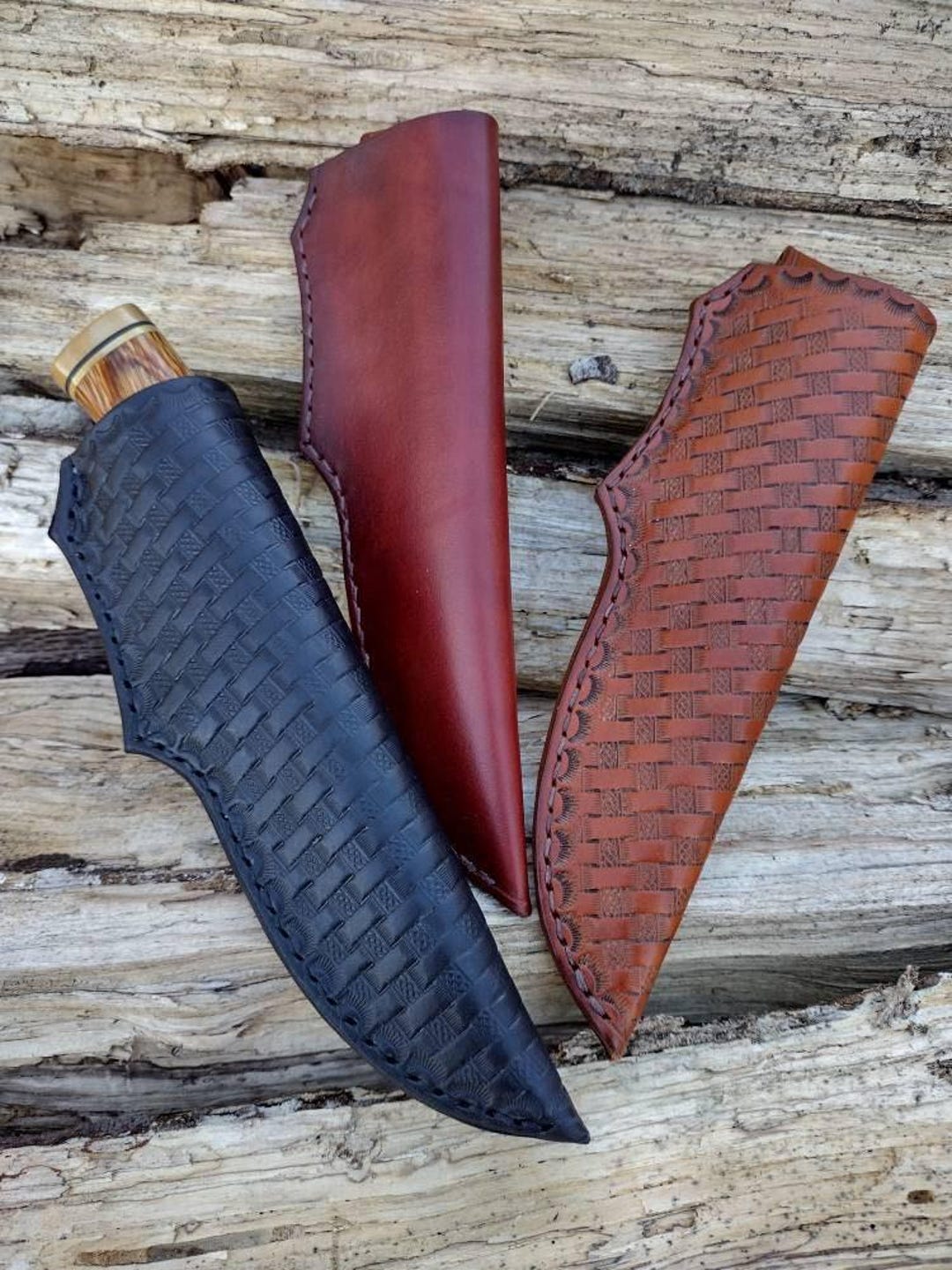 Custom Leather Knife Sheath; for Buck 192 Vanguard or Similar Knife ...