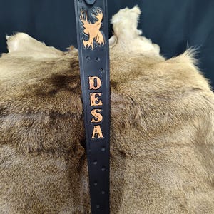 Leather Strap; Personalized; Gift for Him; Outdoorsman - Etsy