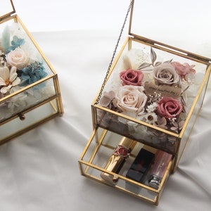 Standard Preserved Flower in Jewellery Box (bubbly Pink) - Etsy