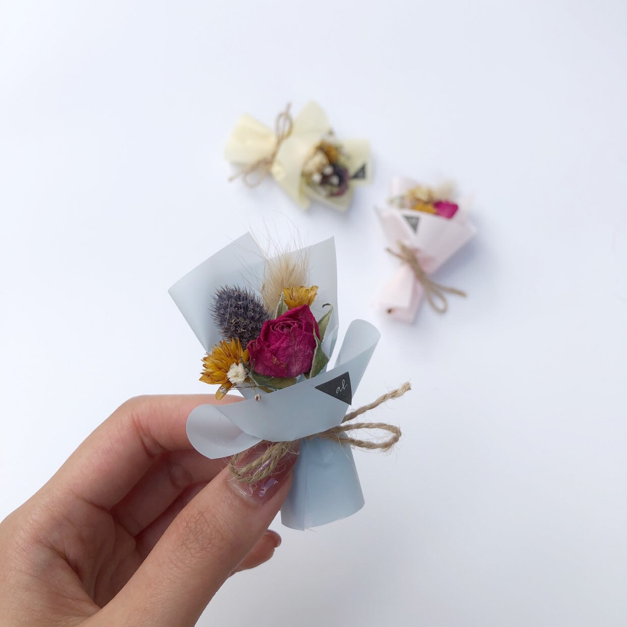 Nano Dried Flower Bouquet - Etsy