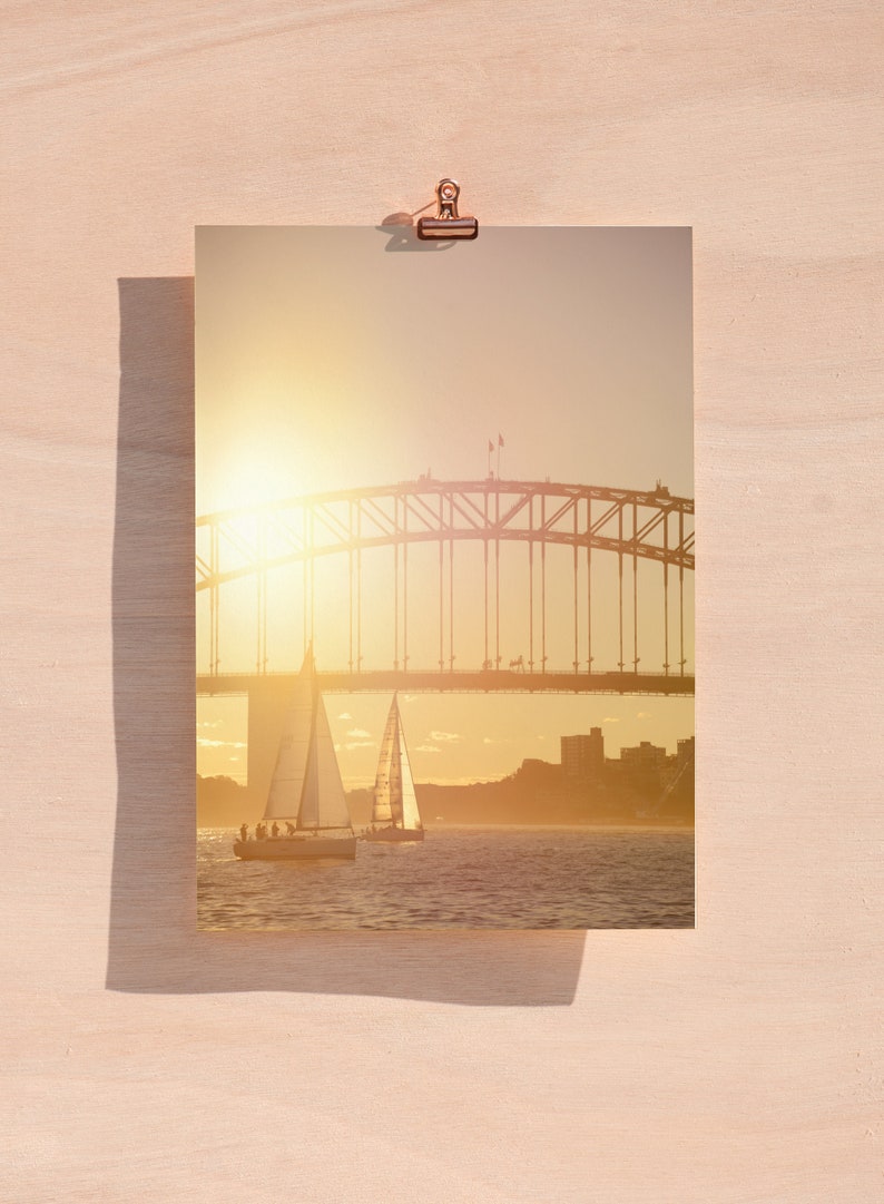 THE SYDNEY SET, Pair of 2 Sydney Prints, Harbour Prints, Australia ...