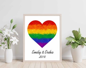 LGBT Gay Art Art Print lgbt pride sexual art erotic art | Etsy