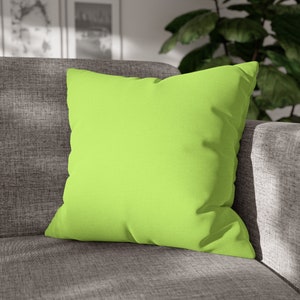 Solid Green Throw Pillow Cover 14x14 16x16 18x18 20x20 24x24 26x26 ...