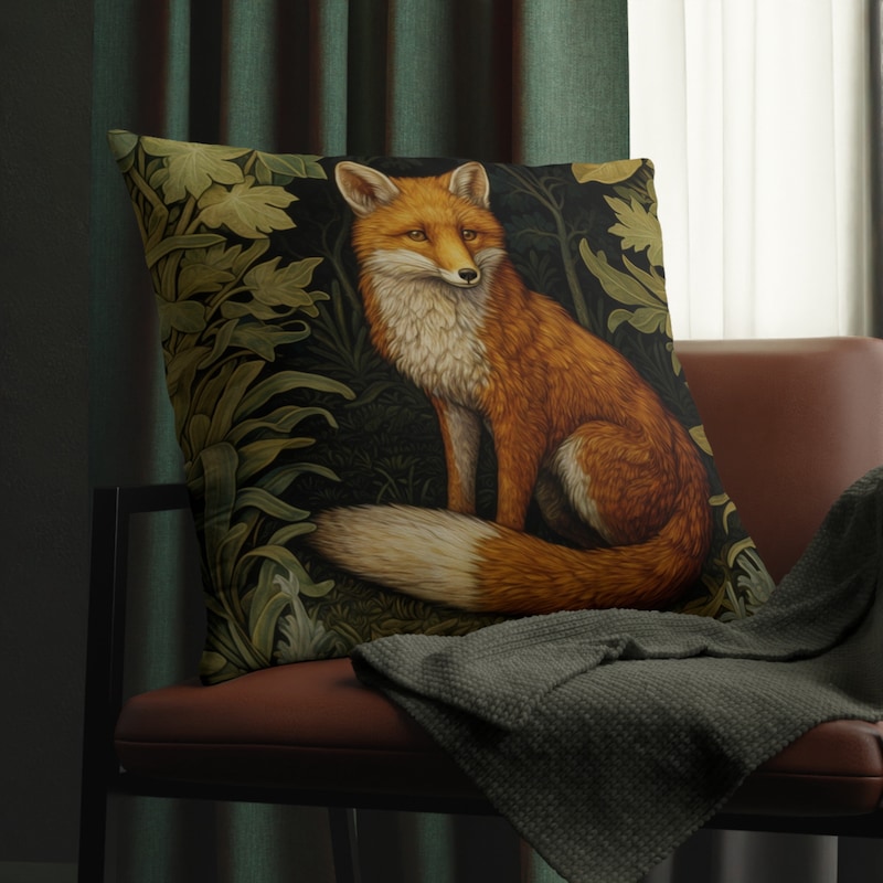 Fox Cushion - Etsy