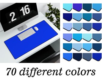 Navy Blue Desk Pad - Etsy