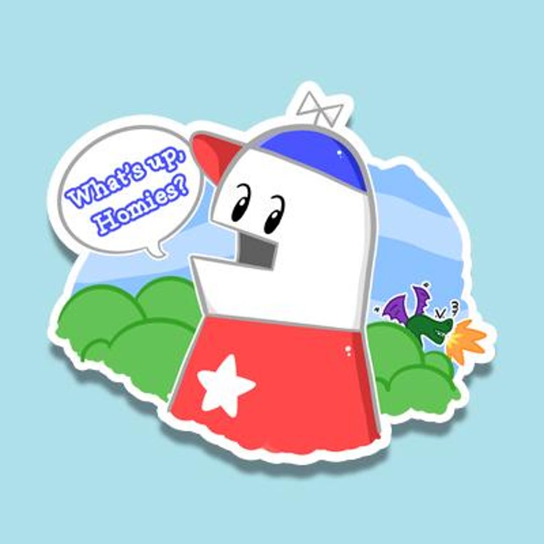 Homestar Runner Vinyl Sticker - Etsy
