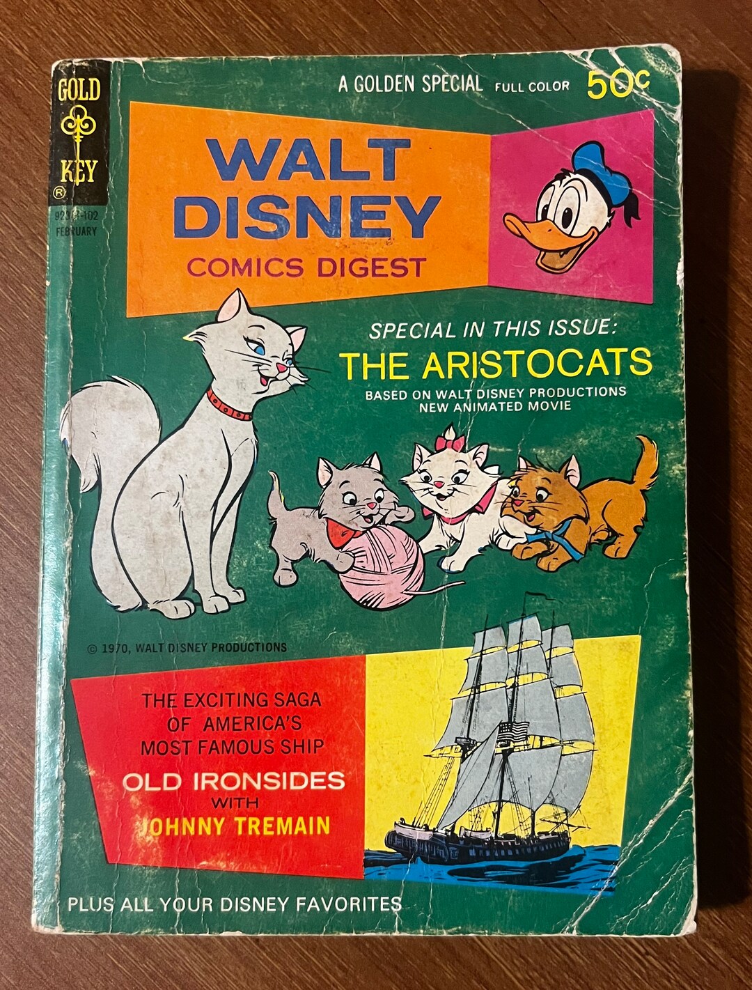 Gold Key: Walt Disney Comics Digest 1971 B - Etsy