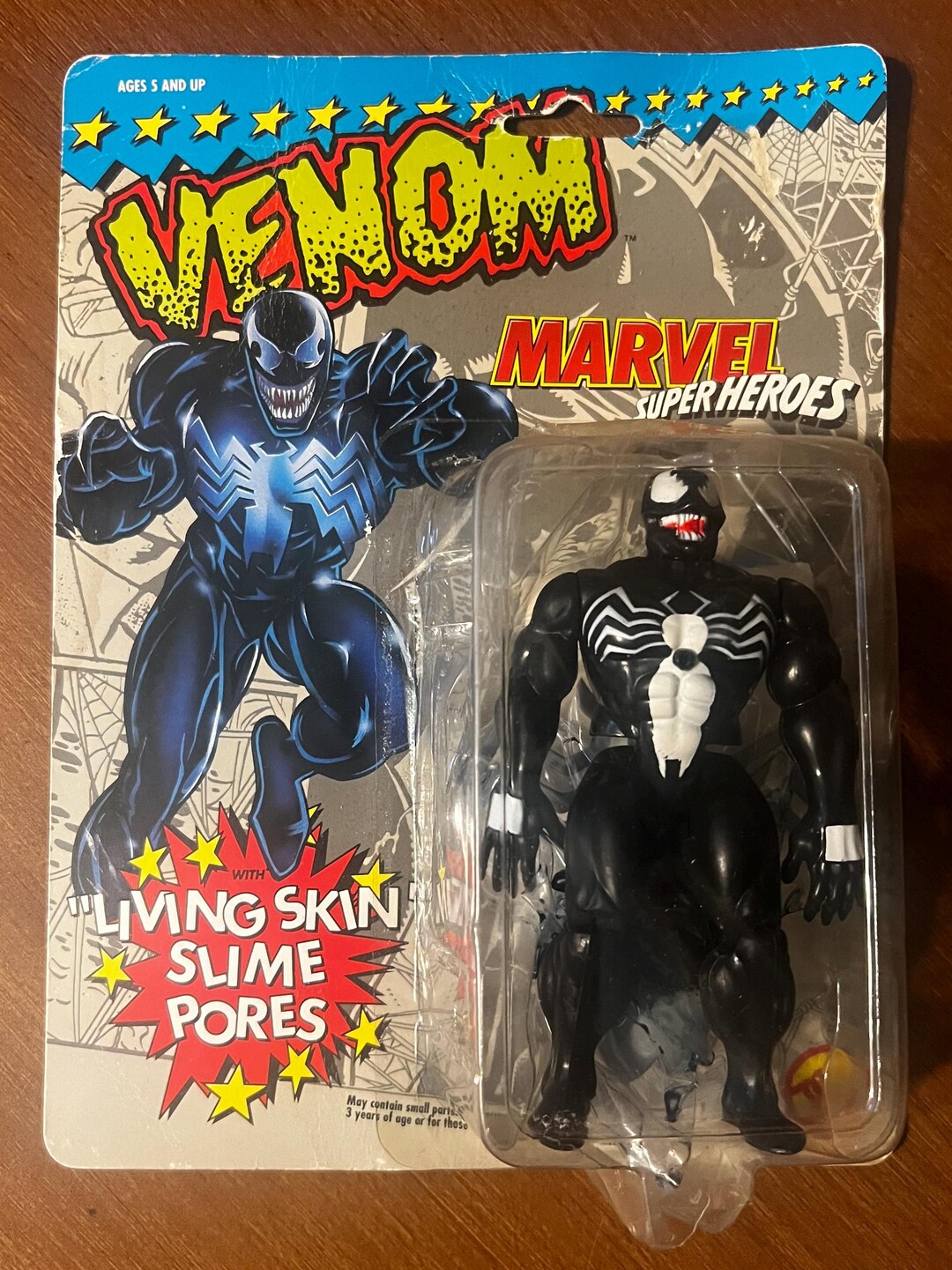 Toybiz: Marvel Super Heroes Venom Action Figure W/ Living Skin Slime ...