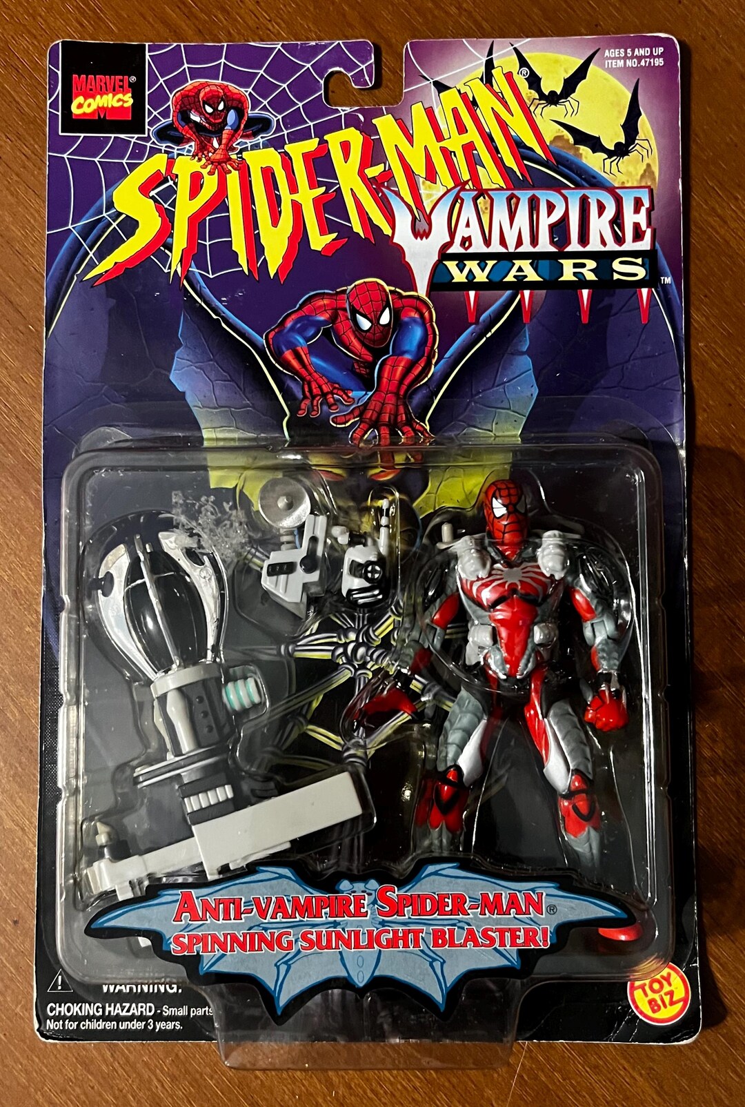 Toybiz: Anti-vampire Spider-man Action Figure (1996) - Etsy