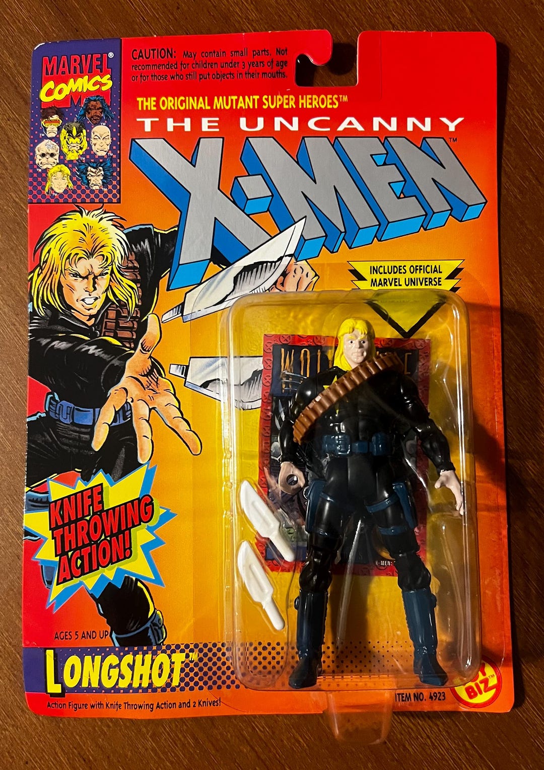 Toybiz: X-men Longshot Action Figure (1993) - Etsy