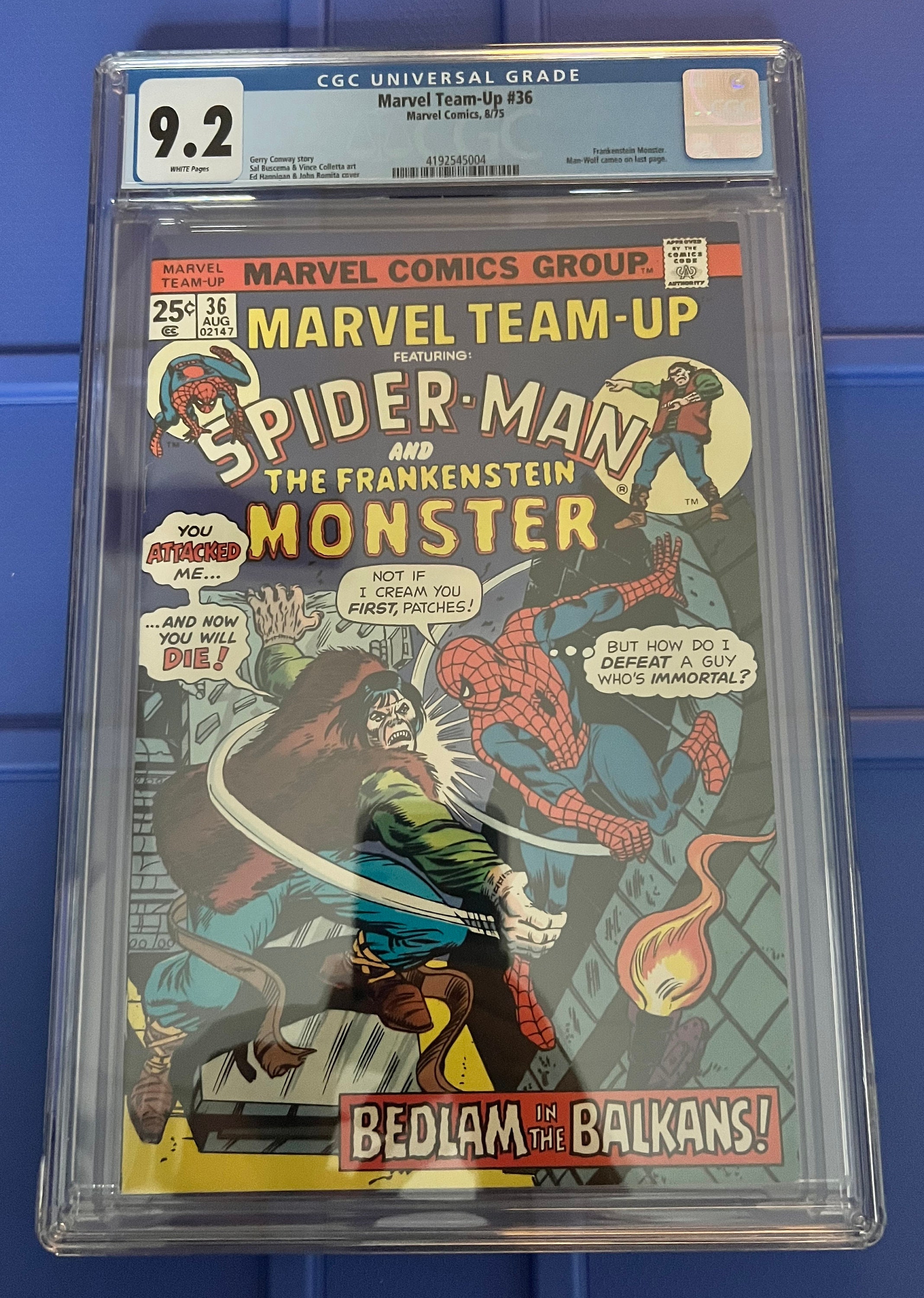 Marvel Team-up #7 CBCS 9.8 Rare www.gepil.in