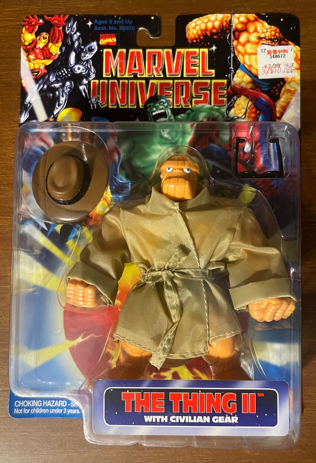 Toybiz: Marvel Universe the Thing II Action Figure 1997 - Etsy