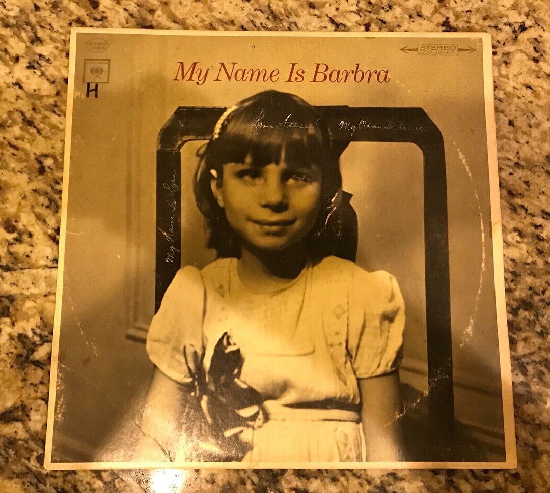Barbra Streisand "my Name is Barbra" Record Album (1965) - Etsy