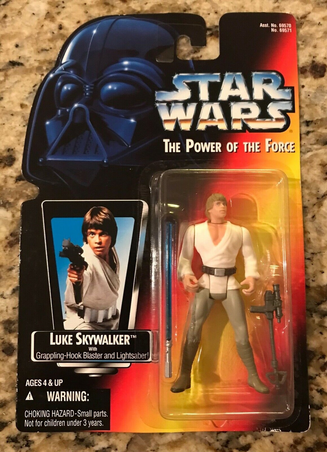 Star Wars Power of the Force Luke Skywalker Action Figure 1995 - Etsy