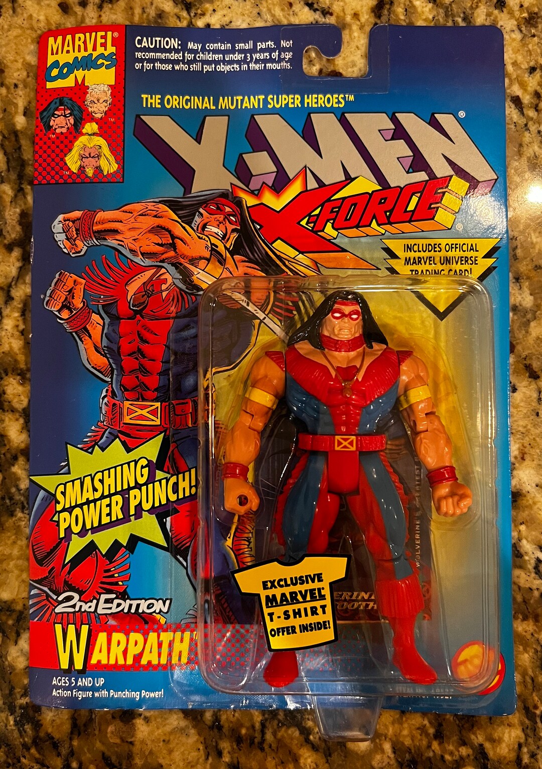 Toy Biz: X-men Warpath Action Figure 2nd Series (1994) - Etsy
