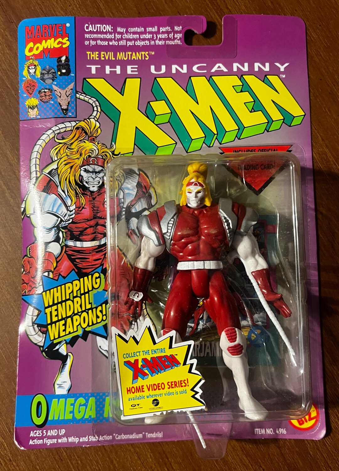 Toybiz: X-men Omega Red Action Figure 1993 - Etsy