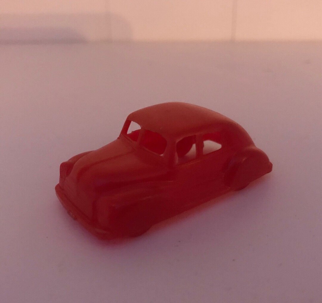 Pyro Plastics Toy Car (red) 1950's - Etsy
